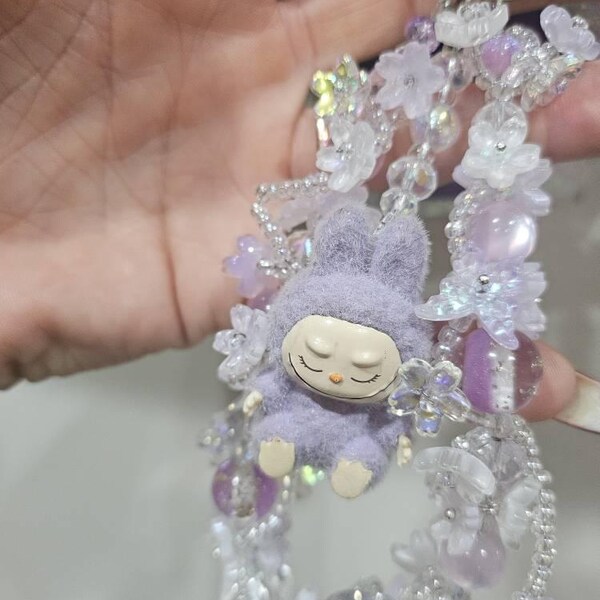 Authentic POPMART Pop Beans Keychain | Phone Charm| Purse Charm | Molly ...