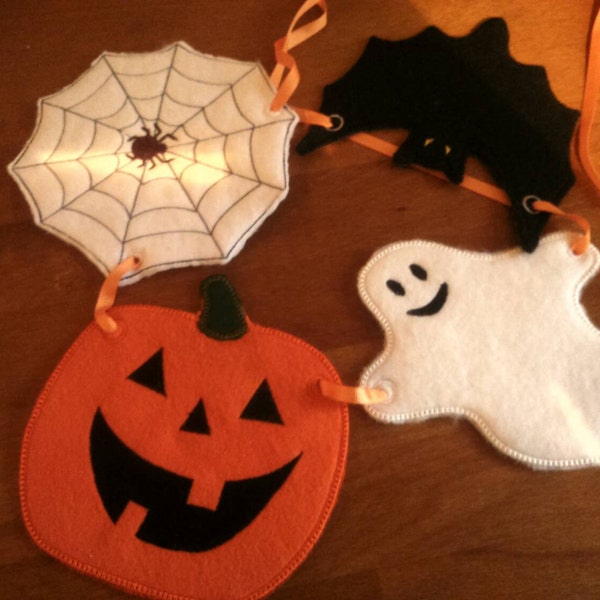 Halloween Banner Set 5x5 Design Files. - Etsy