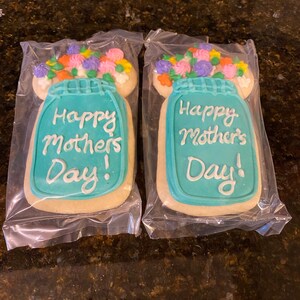 Mother's Day Cookies, Mother's Day Gift, Mother's Day Gift for Grandma ...