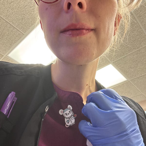 LAB RAT Hard Enamel Pin / Laboratory / Scientist / Med Lab Tech ...