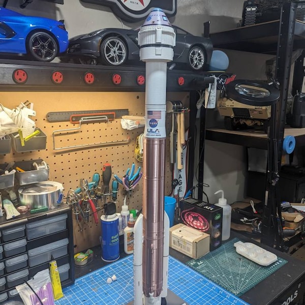 Atlas V NASA Boeing STARLINER Scale Model Rocket Kit - Etsy