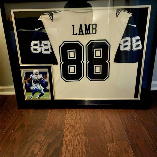 XL Double Matted Custom Framed Jersey Display Case Frame - Matting ...