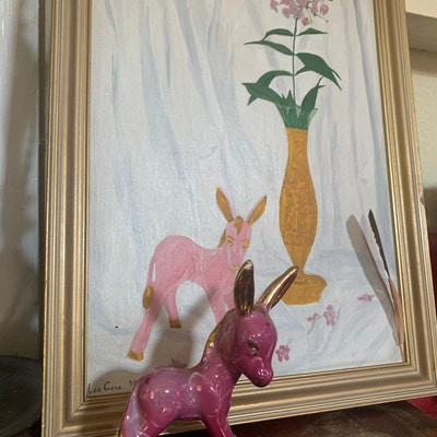 VINTAGE Mark Roberts Christmas Pheasant Feather Opulent Brocade Santa ...