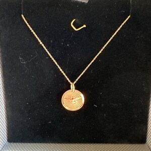 Dainty 14k Solid Gold Holy Spirit Necklace, Personalized Holy Spirit ...