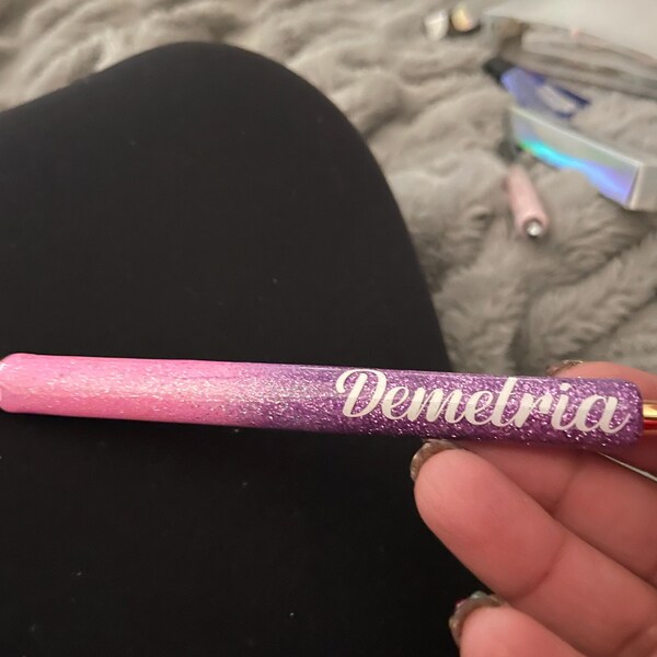 Glittered Computer Mouse, Personalized Wireless Mouse, Custom Computer ...