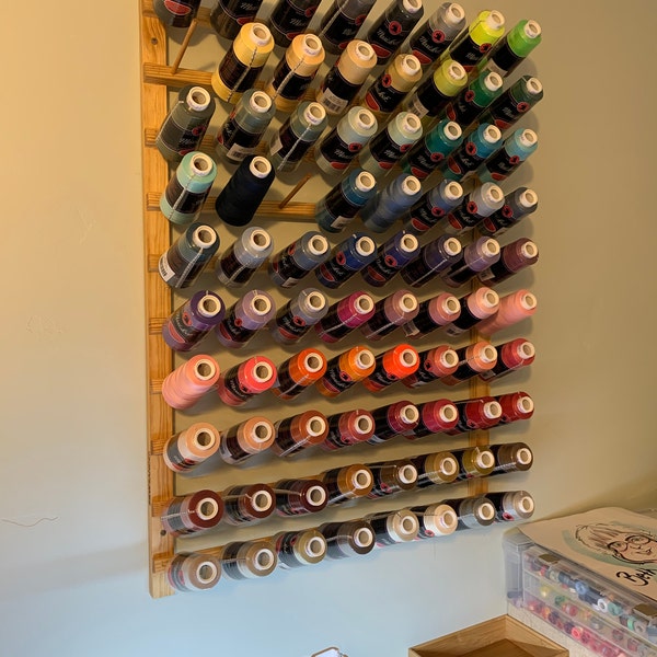 80 Spool Thread Rack-3 Inch Industrial Spools extra Large Spools - Etsy