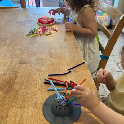 Problem Solving Pattern Matching Busy Bag With Popsicle Sticks OR ...