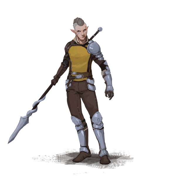 Custom Character Commission for RPG - Etsy