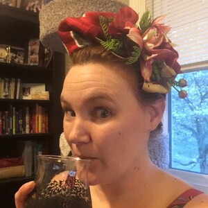 The Party Princess Kitschy Tacky Christmas Crown - Etsy