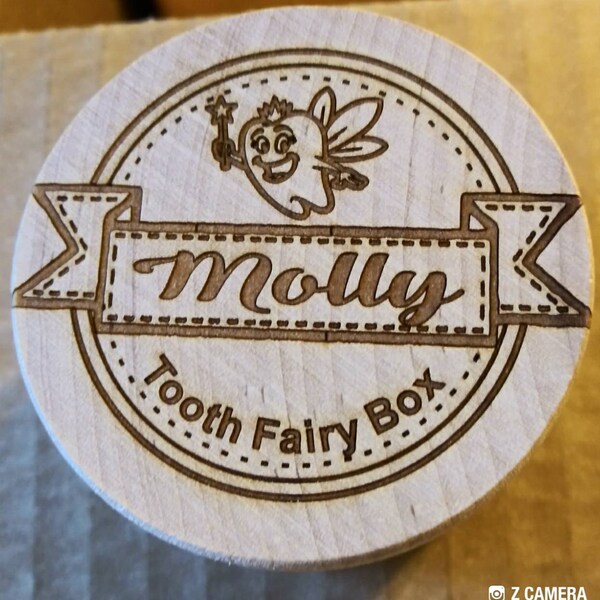 Tooth Fairy Box, Trinket Box, Keepsake Box, Jewelry Box, Wooden Trinket ...
