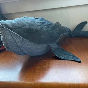 Denim Whale Instant Digital Printable Sewing Pattern With Step by Step ...