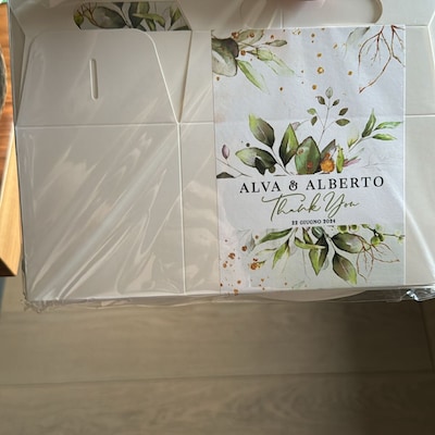 RETRO PIZZA BOX Personalised 7 Party Box. Small Pizza. Wedding Graze ...