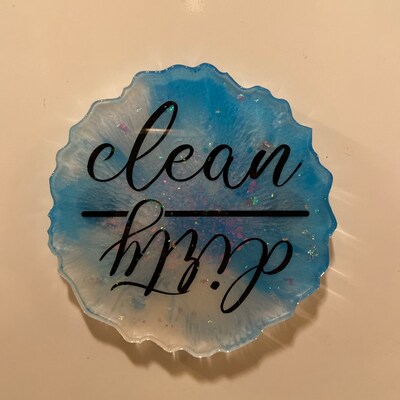 Dirty Clean Svg, for Dishwasher Svg, Empty Dishwasher Svg, Clean House ...