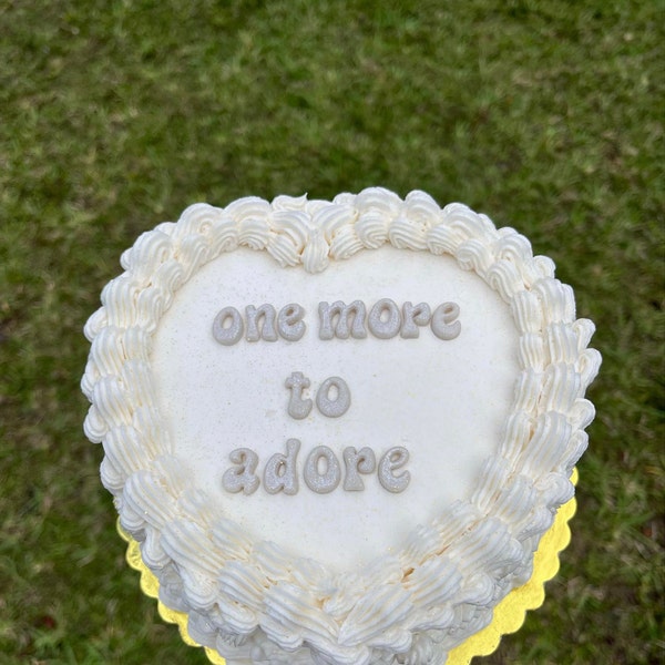 CUSTOM EDIBLE LETTERS - Fondant Letters - Cake Letters - Cake Topper ...