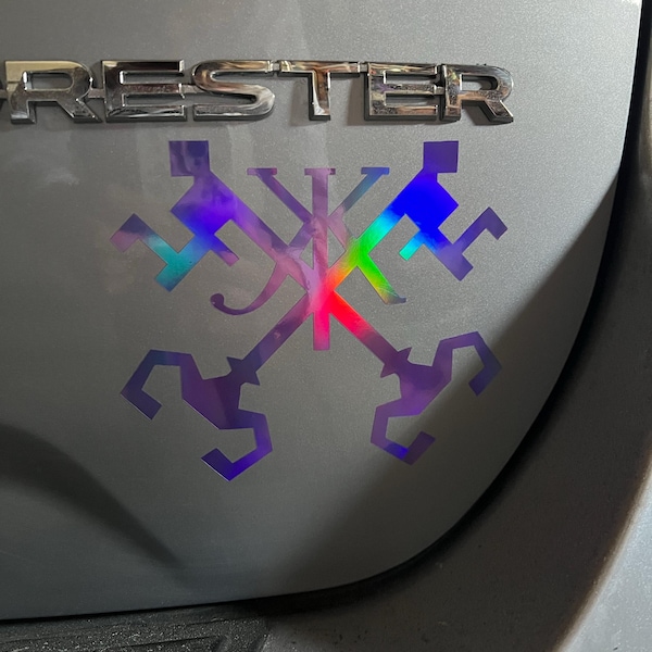 League of Legends Arcane Kiramman Caitlyn Logo Holographic Vinyl Decal ...