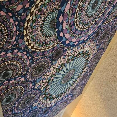 3D Dan Morris Nymph Tapestry Wall Art Hanging Psychedelic New Age ...