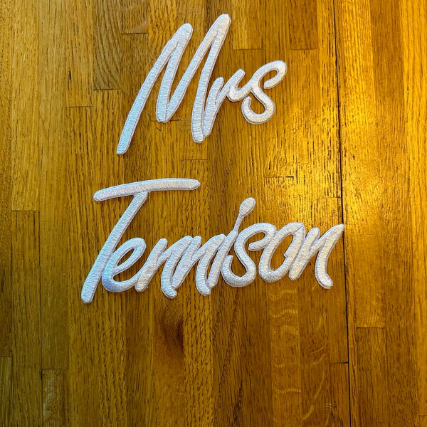 Custom Wedding Veil With Embroidered Text Wedding Veil Made to Order ...