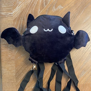 Cute Plush Bat Mini Crossbody Bag / Backpack - Etsy