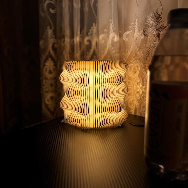 Sci-fi Wasabi Custom Table Lamp With Dimming Warm Edison Bulb Modlamp ...