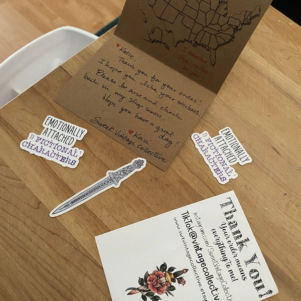 From Blood and Ash, Poppy’s Dagger, Feeling Stabby Sticker, FBAA ...