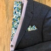 White Floral Necktie, Mens White Botanical Neck Tie, White Wedding Ties ...