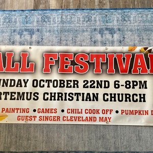 Christmas Banners Set of 4 Banners 24x60 Each - Etsy