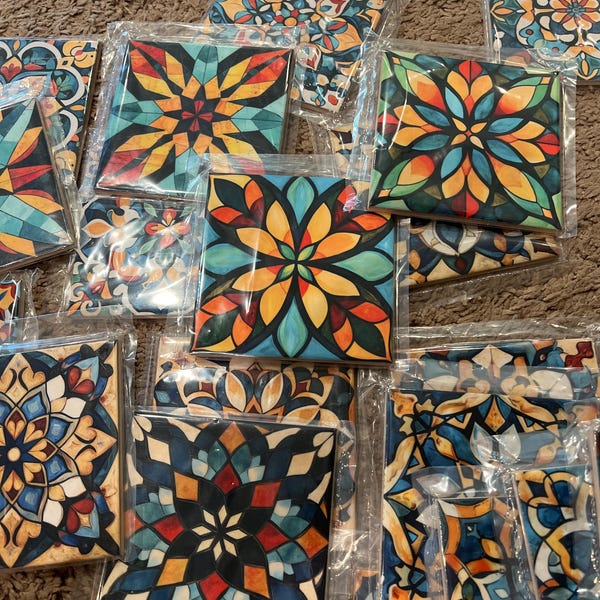 Multi Colored Backsplash Tile - Kitchen Backsplash Tile - Bathroom Tile ...