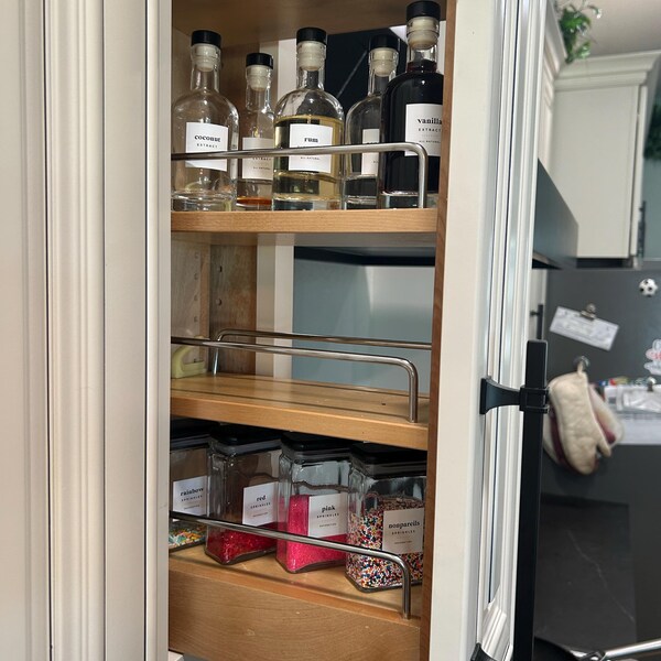 Modern Home Organization Labels • for Bath, Linen Closet, Storage, and ...