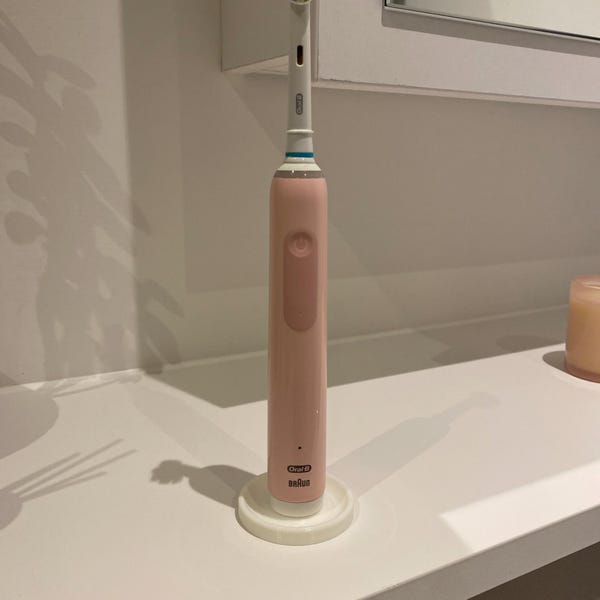 Oral-b Electric Toothbrush Stand/holder With Drip Tray - Etsy UK