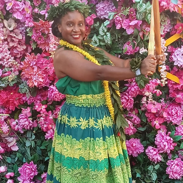 Women's Hula Top, Traditional Pa'u Top. It Has Been Difficult to Find ...