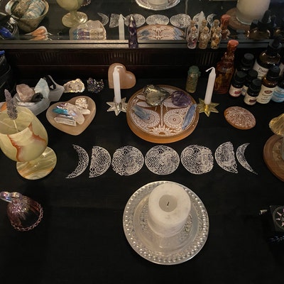 Phases of the Moon Altar Cloth - Etsy