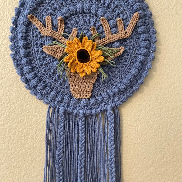 Crochet Pattern - INSTANT PDF DOWNLOAD - Crochet Deer - Boho Buck ...