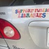 Library Bumper Sticker, Library Bumper Magnet, Librarian Sticker ...