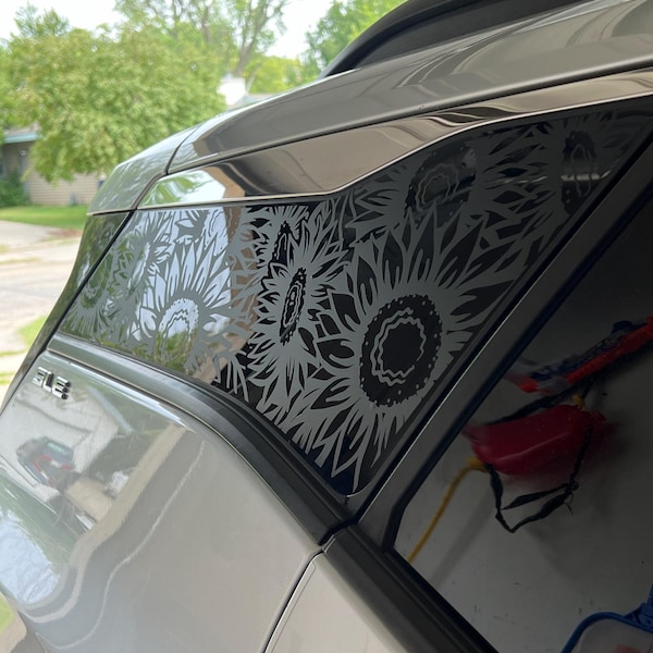 Fits Only for 10-24 Subaru Outback, Octopus Tentacles, Quarter Window ...