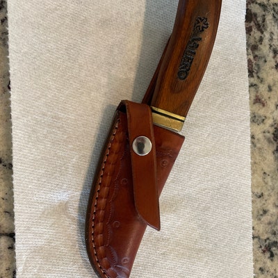 Leather Knife Sheath for Buck 192 Vanguard or Similar Knife 1B - Etsy