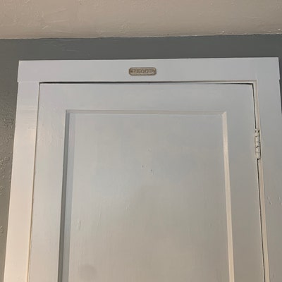 Solid Brass loo Door Sign in a Choice of Three Finishes Polished Brass ...