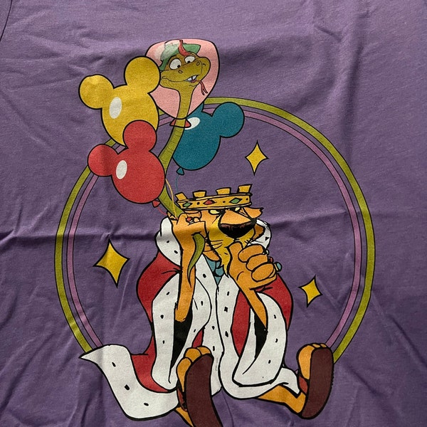 Retro Prince John and Sir Hiss Mickey Balloon Comfort Colors Shirt ...