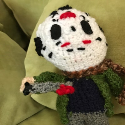 Jason Voorhees friday the 13th Inspired Crochet Pattern digital ...