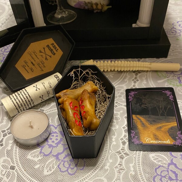 WITCHS Divination Bones CRONES BONES Real Bone Fortune Telling Bone ...