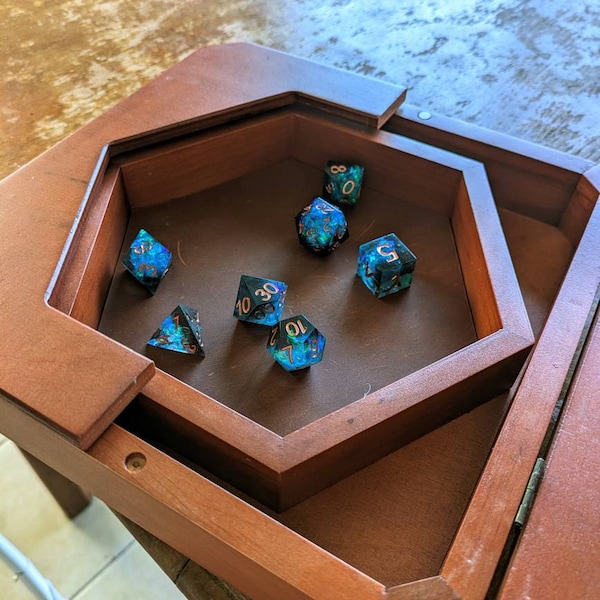 Dnd Dice Box, Dungeons and Dragons, Dice Box Book, Dnd, Personalized ...