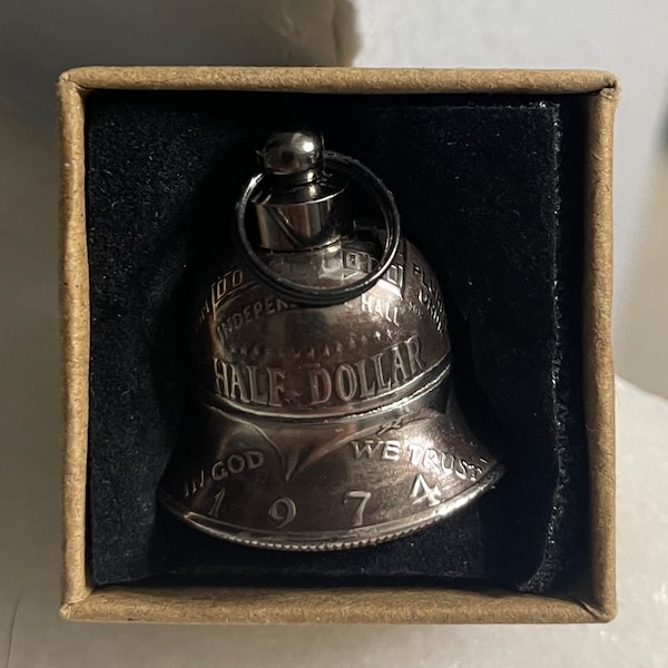 Morgan Dollar Bell - Etsy