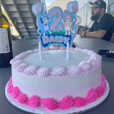 Bluey 3D Cake Topper - Etsy