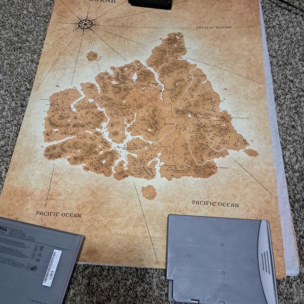 Jurassic Park Isla Sorna Map Poster: the Lost World, Site B - Etsy