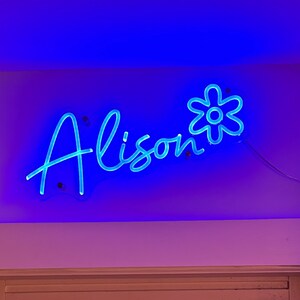 Custom Name Neon Sign for Kids Neon Name Sign Nursery Name Sign Baby ...