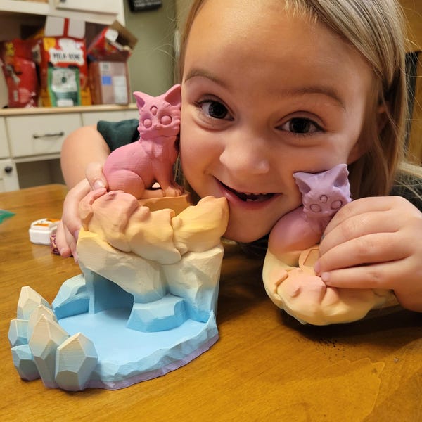 Vortex Pyramid Fidget 3D Printed Desk Toy & Display - Etsy