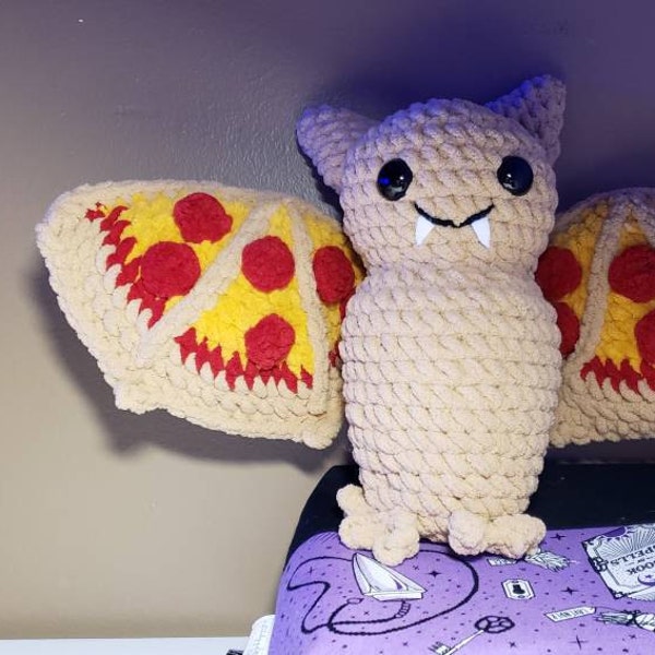 Pizza Bat Crochet Pattern PDF - Etsy