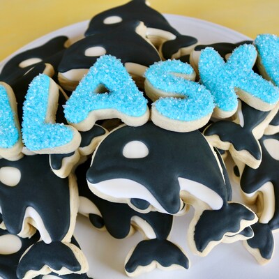 Orca Killer Whale Cookie Cutter - Etsy