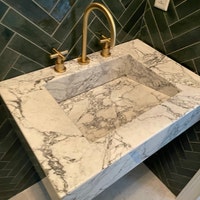 Modern Quartz Countertop With Basin - Etsy
