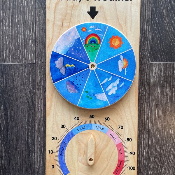 Weather Chart - Etsy