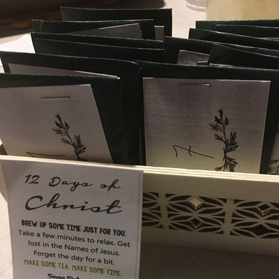 DIGITAL DOWNLOAD PRINTABLE Names of Jesus Advent Christmas Christian ...